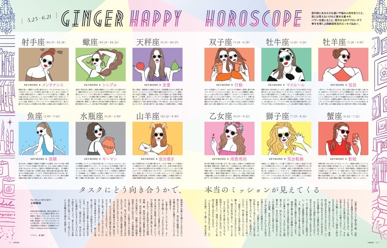 GINGER HAPPY HOROSCOPE (GINGER) | dマガジン