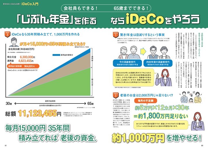 会社員もできる！65歳までできる！「じぶん年金」を作るならiDeCoをやろう (ムック・増刊) | dマガジン