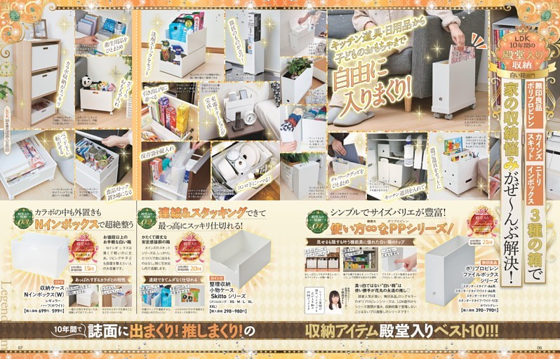LDKが10年かけてたどり着いた殿堂入り収納アイテムを大公開!! (ムック・増刊) | dマガジン