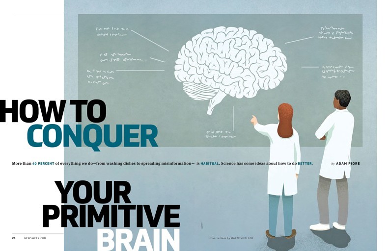 How to Conquer Your Primitive Brain (Newsweek International) | dマガジン