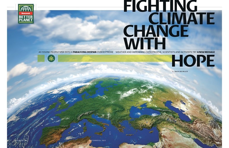 Fighting Climate Change With Hope (Newsweek International) | dマガジン